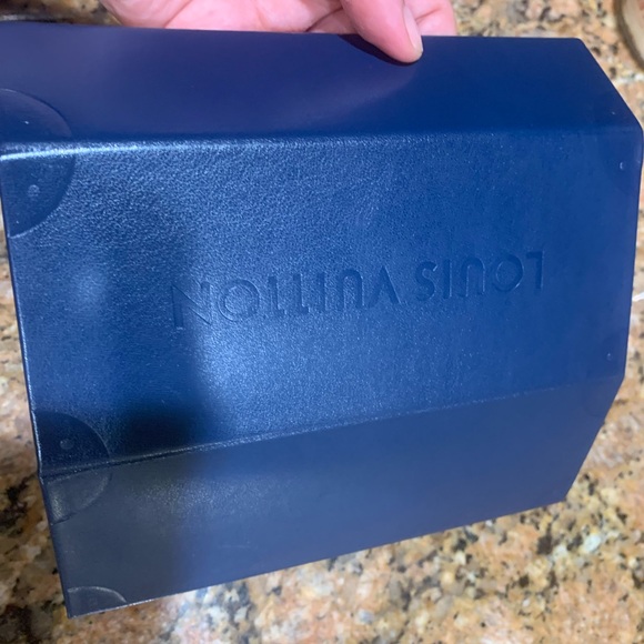 Louis Vuitton | Accessories | Brand New Louis Vuiiton Authentic Blue ...